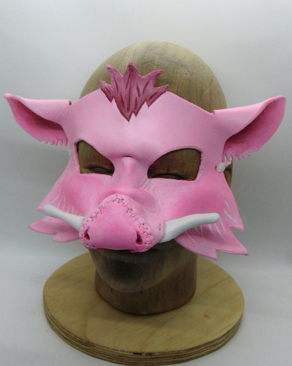 Leather Boar Mask - Etsy