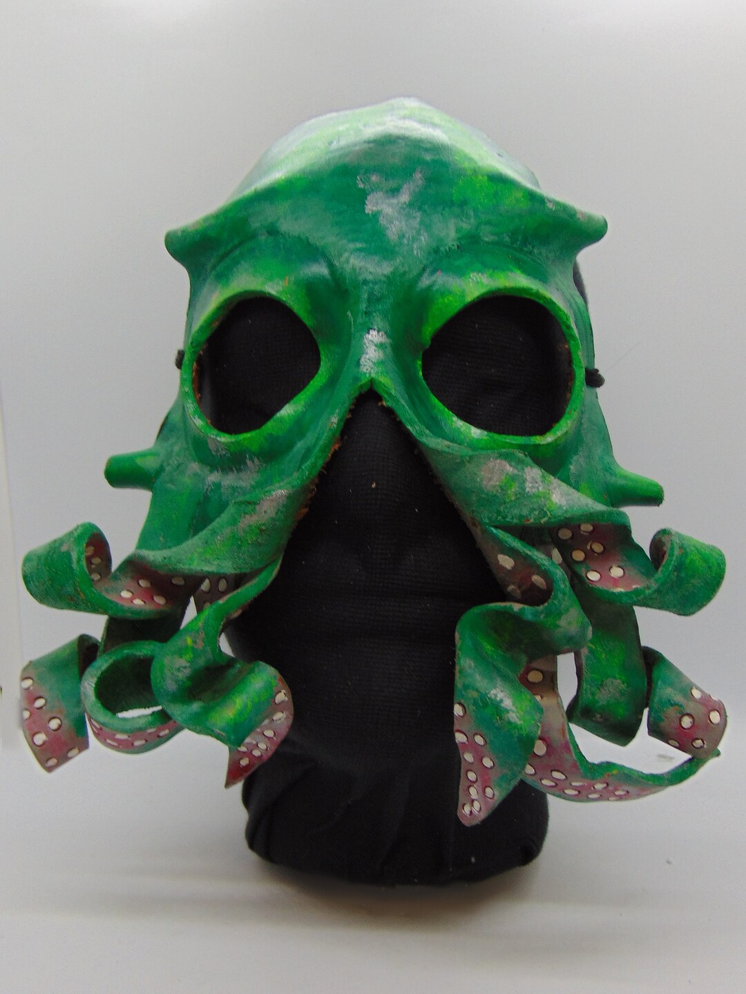 Leather Octopus Mask: Bearded - Etsy