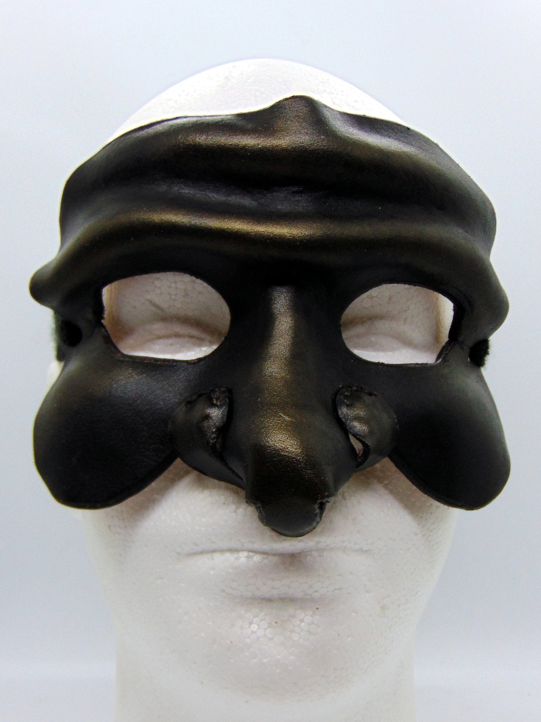 Leather Pantalone Mask - Etsy