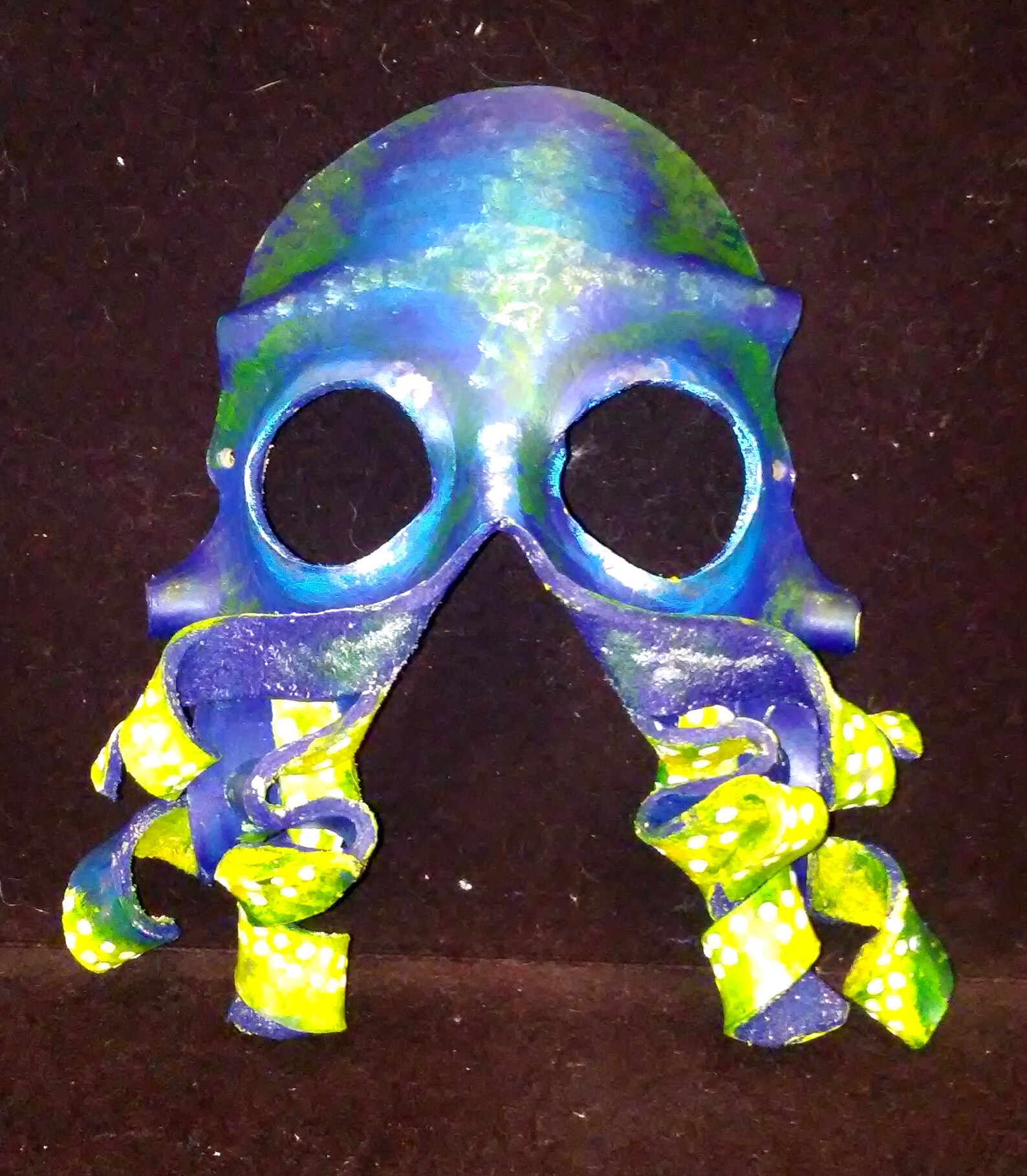 Leather Octopus Mask: Bearded | Etsy