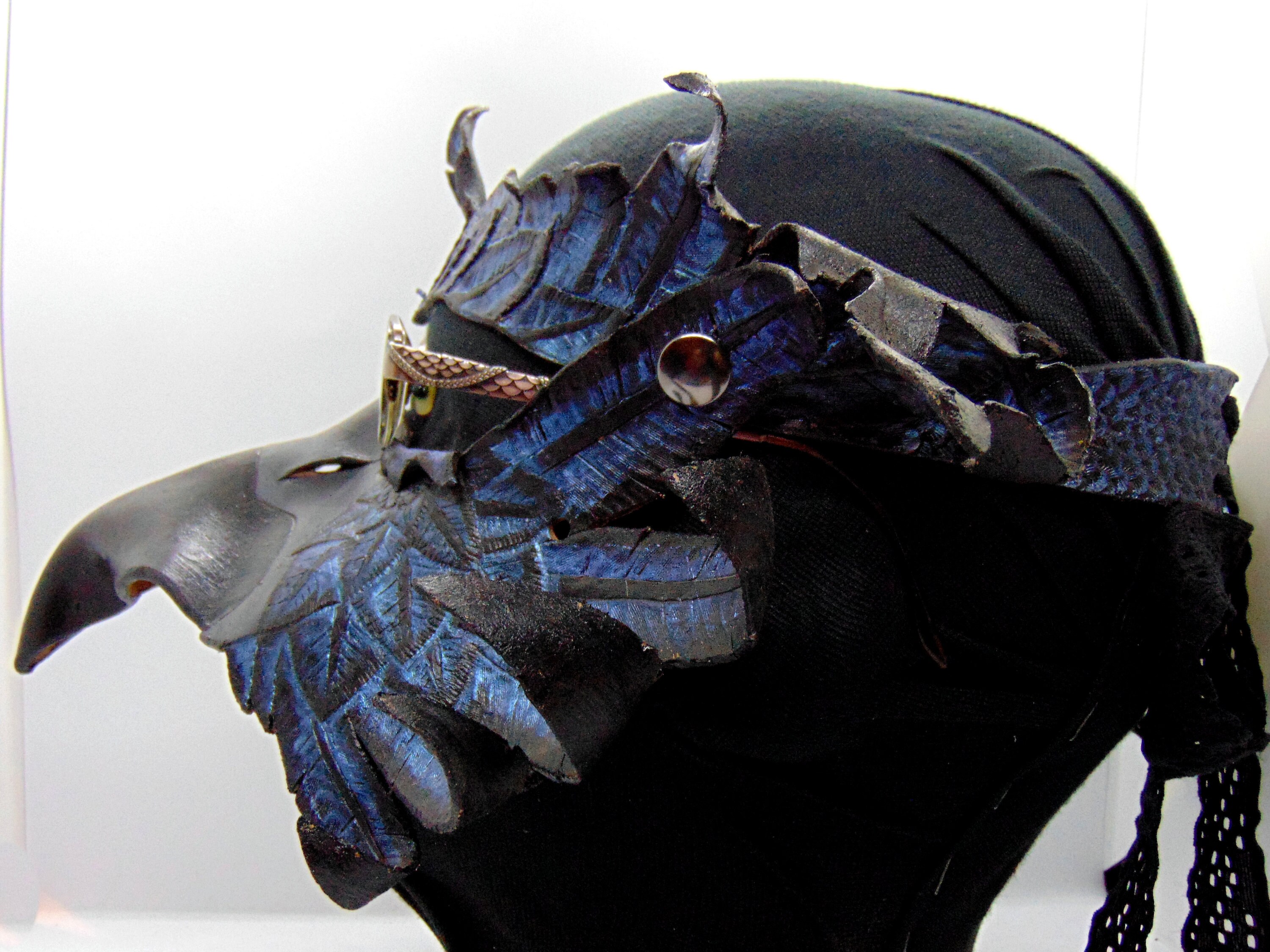 Eyeglass Compatible Leather Bird Mask. | Etsy