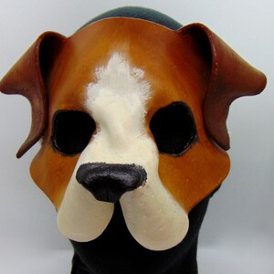 Leather Puppy Mask - Etsy
