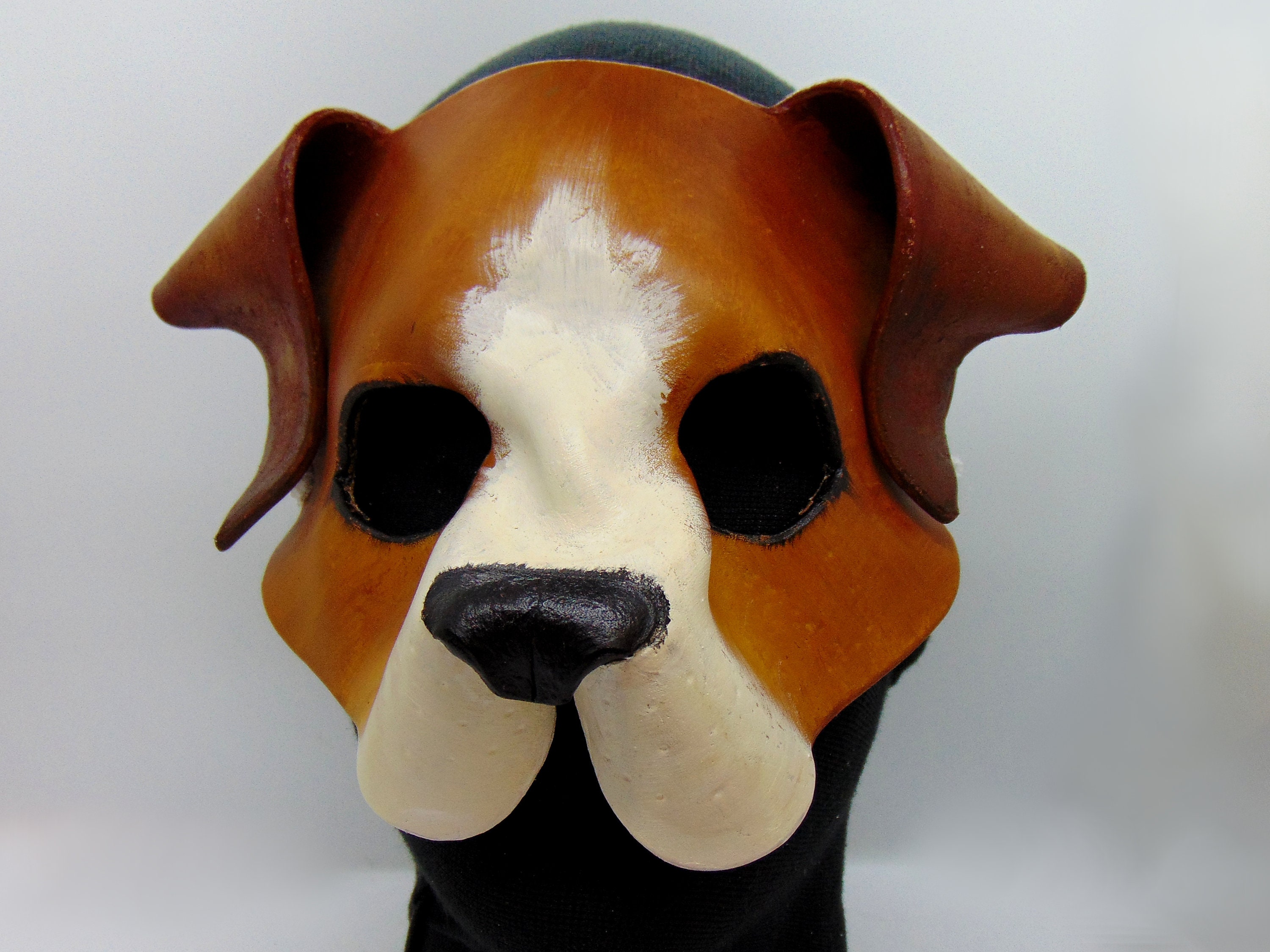 Leather Puppy Mask - Etsy
