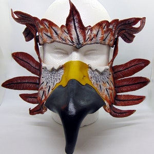 Eyeglass Compatible Leather Bird Mask. - Etsy