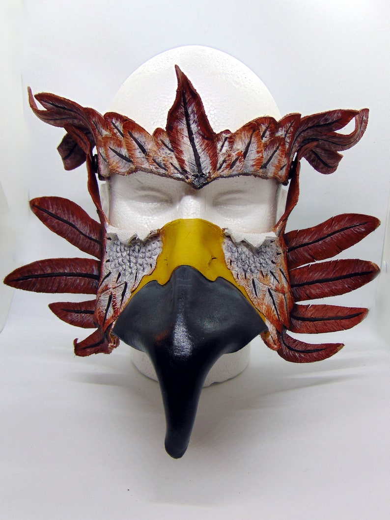 Eyeglass Compatible Leather Bird Mask. | Etsy