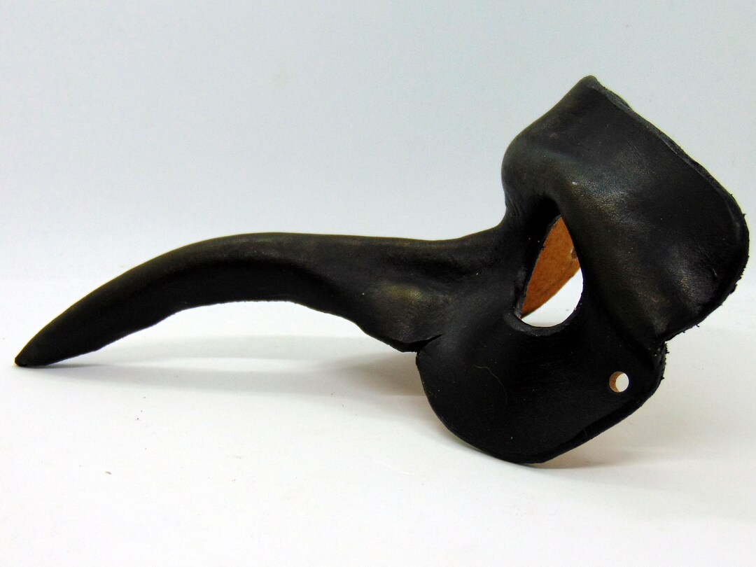 Leather Zanni Mask - Etsy
