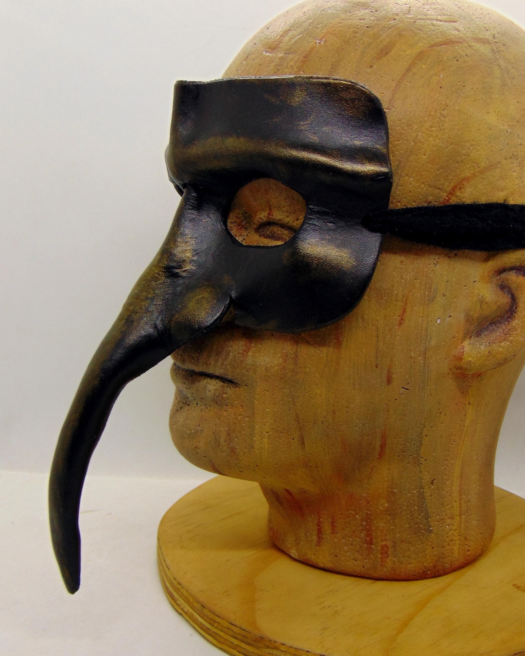 Leather Zanni Mask - Etsy