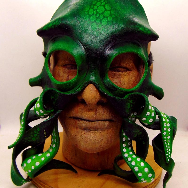 Octopus Mask - Etsy