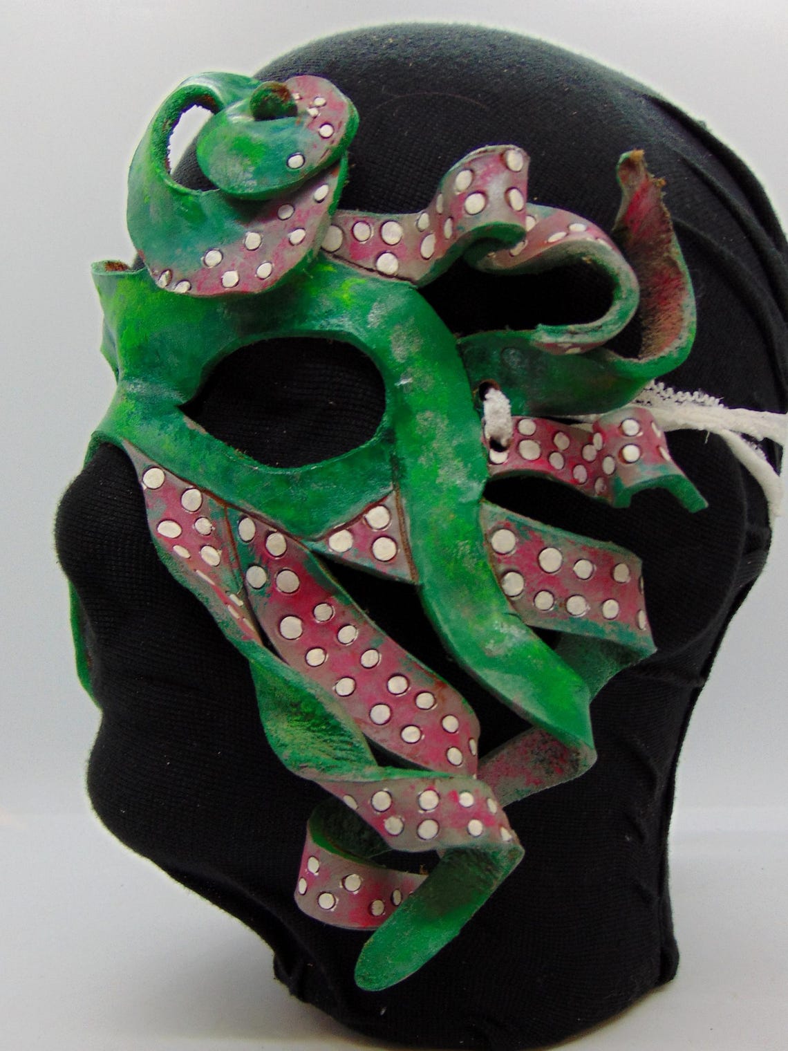 Leather Octopus Mask: Asymmetrical - Etsy