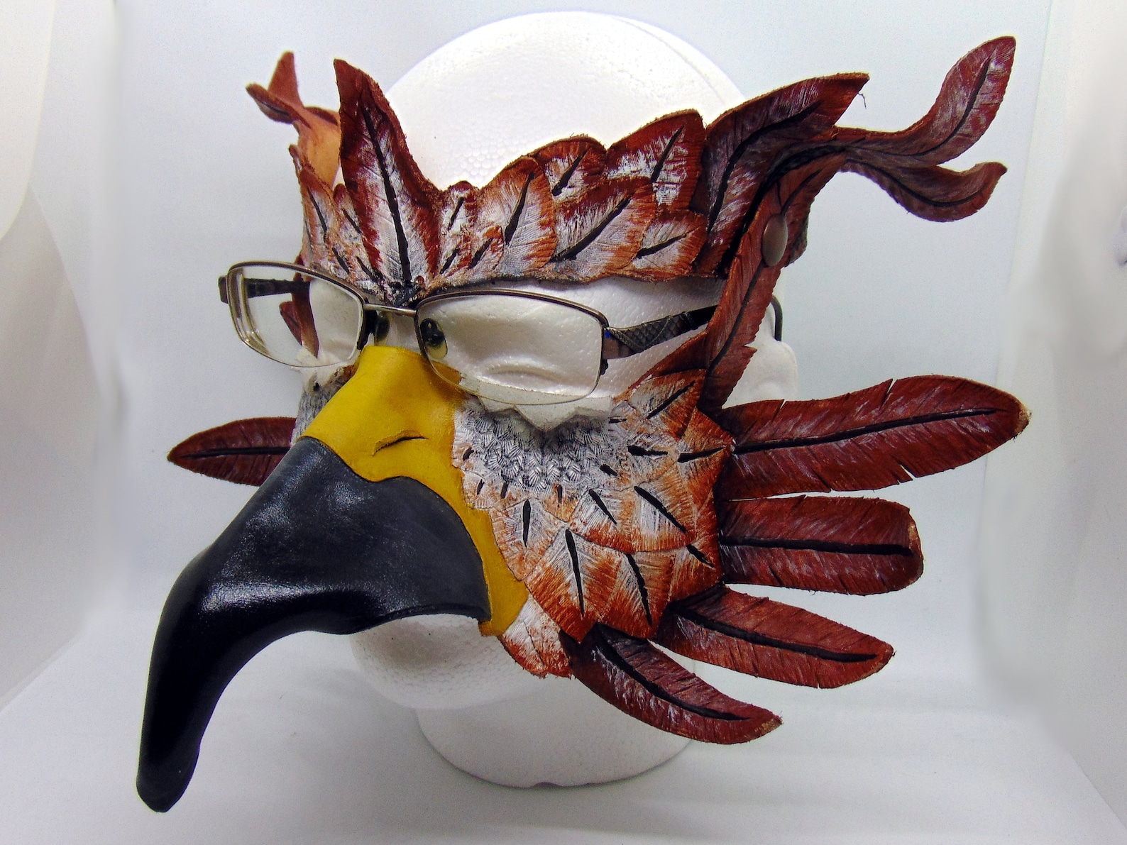 Eyeglass Compatible Leather Bird Mask. - Etsy