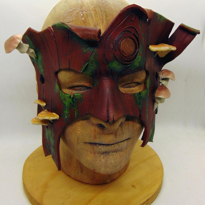 Tree Bark Mask - Etsy