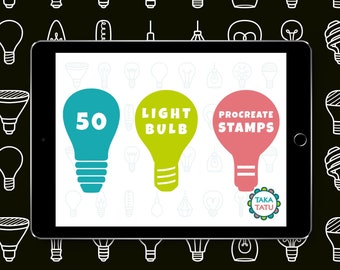 Light Bulb Stamp | Etsy