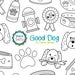 Baby Shower Digital Stamp Pack Black and White Clipart / Baby Clipart ...