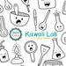 Kawaii Lab Digital Stamp - Science Lab Clipart / Science / Chemistry ...