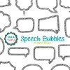 Tools Digital Stamp Pack Black and White Clipart / Toolbox Clipart ...