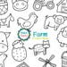 Farm Digital Stamp - Farm Clipart / Farm Line Art / Farm Animals / Cute ...