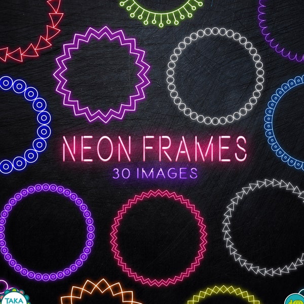 Bright Frames - Etsy