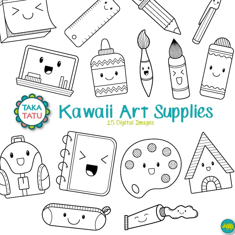 Kawaii School Supply - Etsy