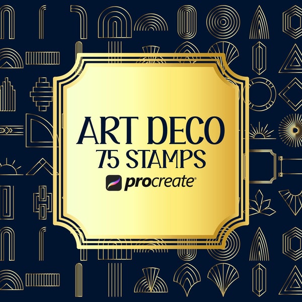 Art Deco Font - Etsy