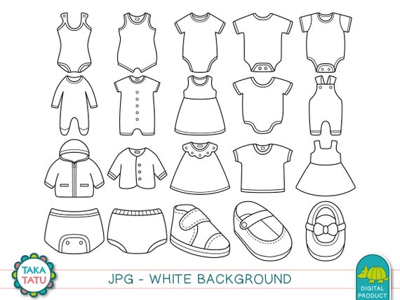 How To Draw Babies Clothes