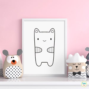 Cute Creatures Clipart - Kawaii Characters Stamp / Kawaii Monster ...
