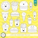 Kawaii Fast Food Digital Stamp - Fast Food Clipart / Cute Fast Food ...