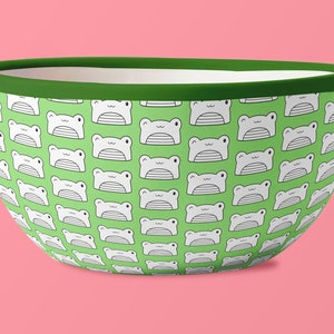 Cute Frogs Digital Stamp - Black and White Kawaii Frogs Printable Line ...