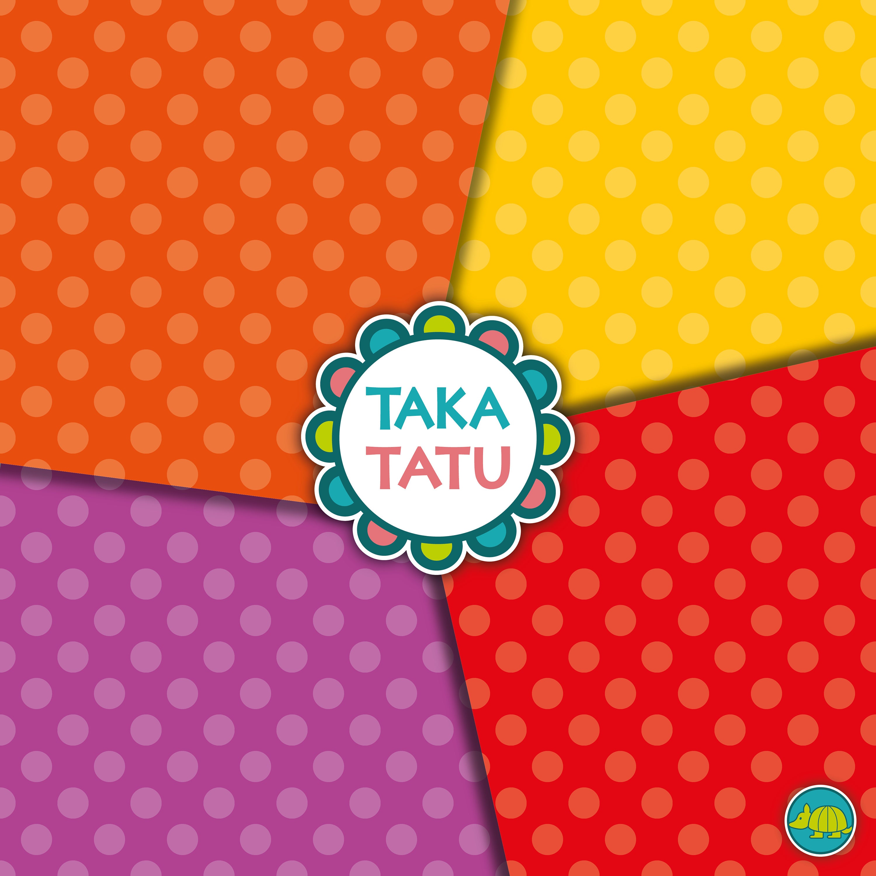Rainbow Fun Digital Paper Pack - Rainbow Colors / Colorful Background ...