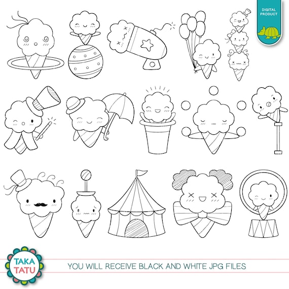 Candy Circus Clipart Images