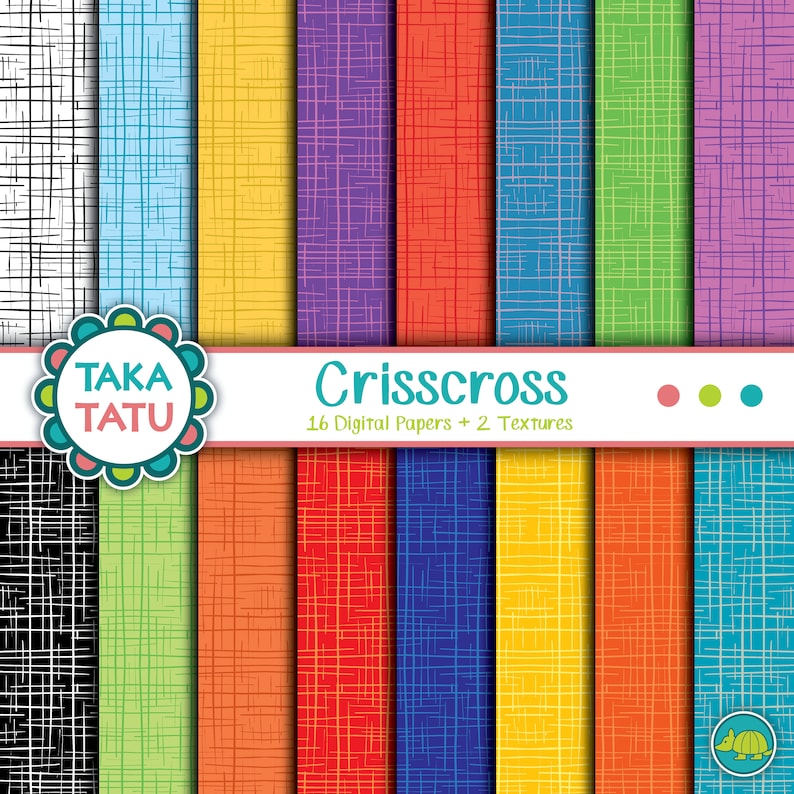 Criss Cross Digital Paper Criss Cross Texture / Colorful - Etsy