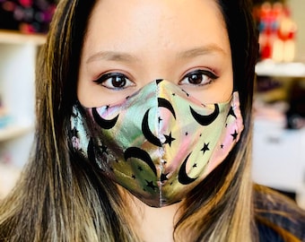 Crescent Moon Mask | Etsy