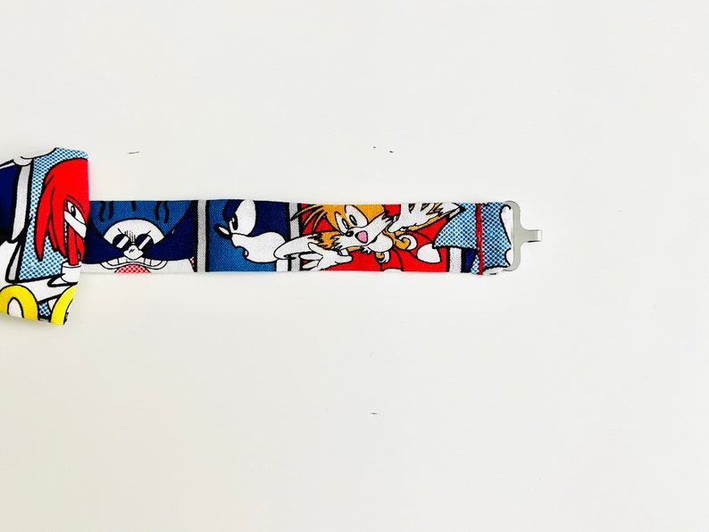 Sonic the Hedgehog Blue Checkered Speed Bow Ties With - Etsy