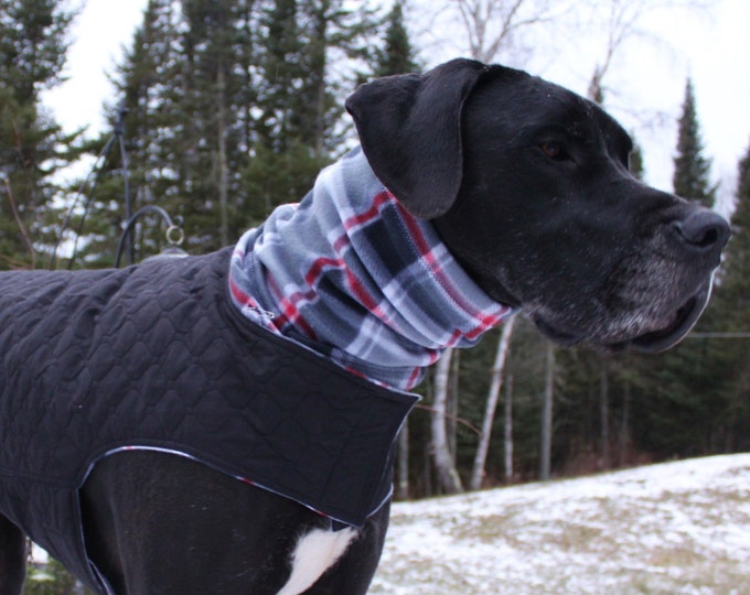 XL Great Dane Dog Jacket W/ Hoodie / XXL Handmade Dog Jacket / Large ...
