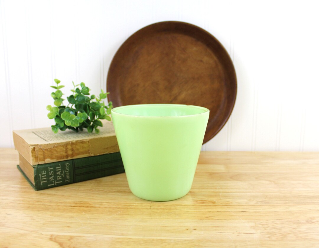 Vintage Jadeite Mckee Canister Bottom No Lid | F17 - Etsy
