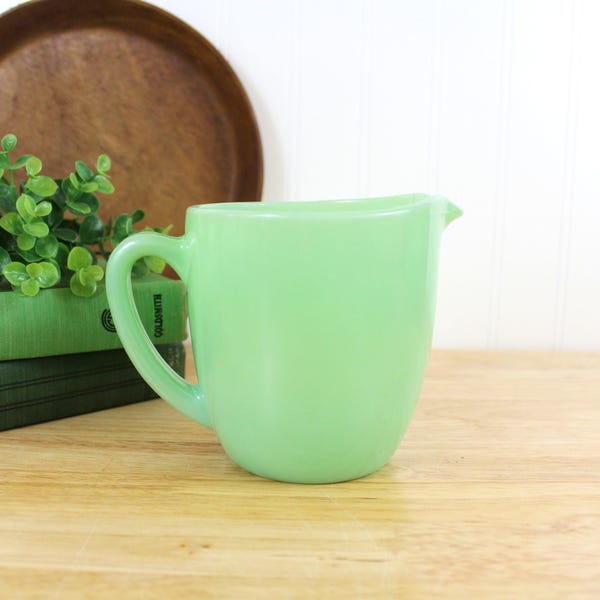 Jadeite Pitcher - Etsy