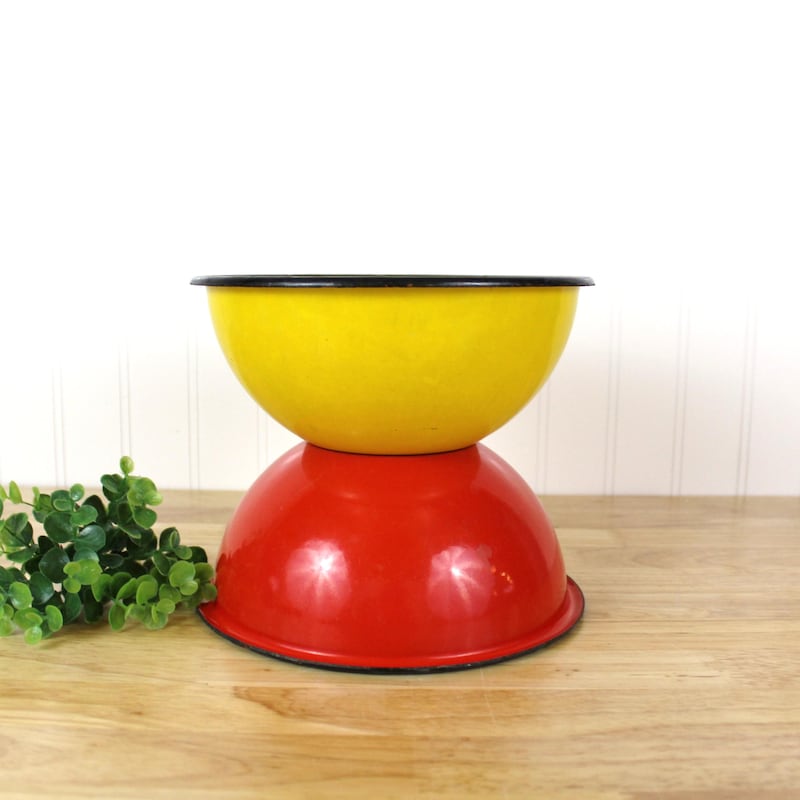 Enamel Wash Basin - Etsy