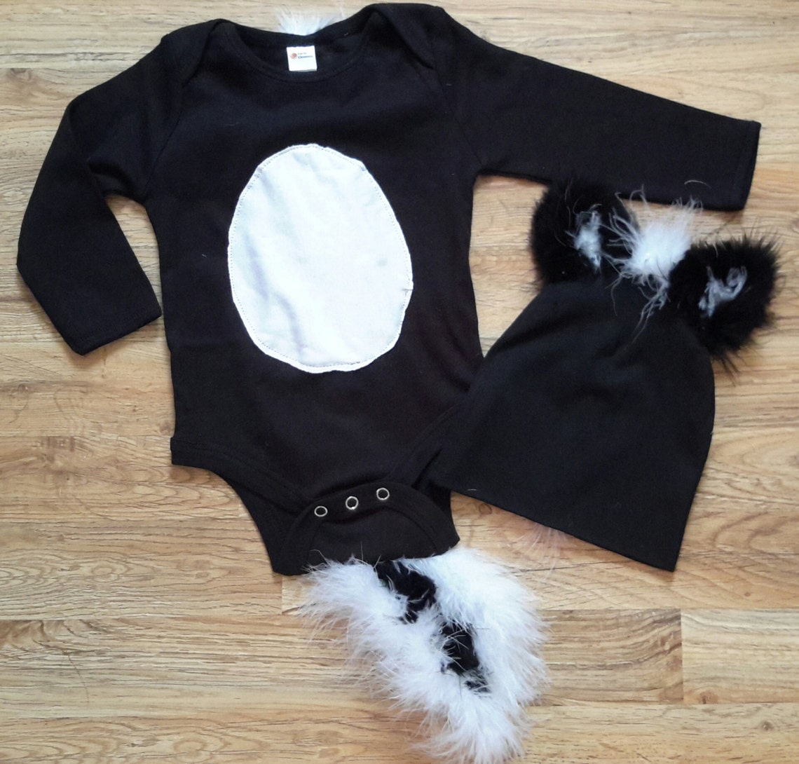 Skunk Costume Halloween Costume Boys Halloween Costume - Etsy
