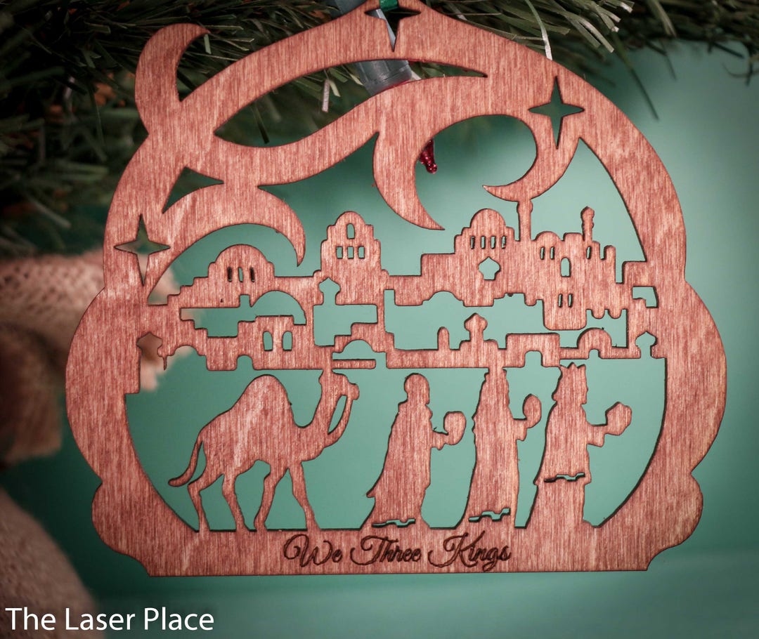 Three Wise Men Nativity Christmas Ornament REL102 - Etsy