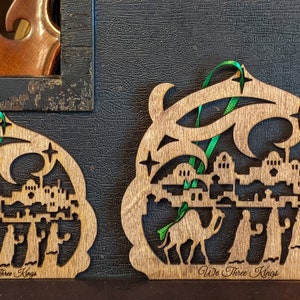 Three Wise Men Nativity Christmas Ornament REL102 - Etsy