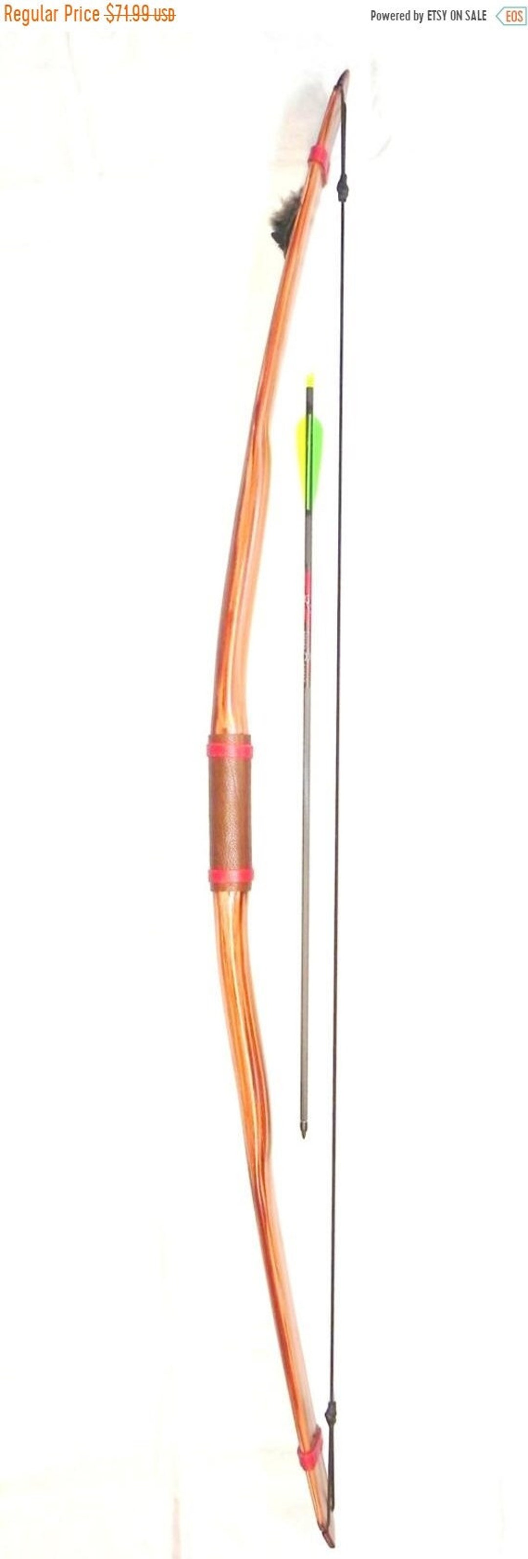 Archery Long Bow 40lb frontier Indian 58 - Etsy