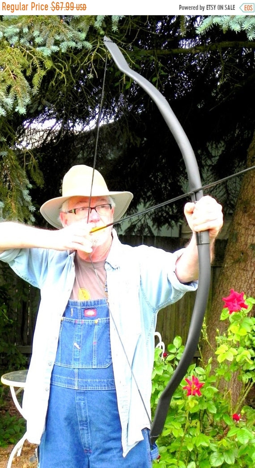 The Black Mamba Archery Bow 58 Recurve 30-35 Lb 28 Draw free Shipping ...