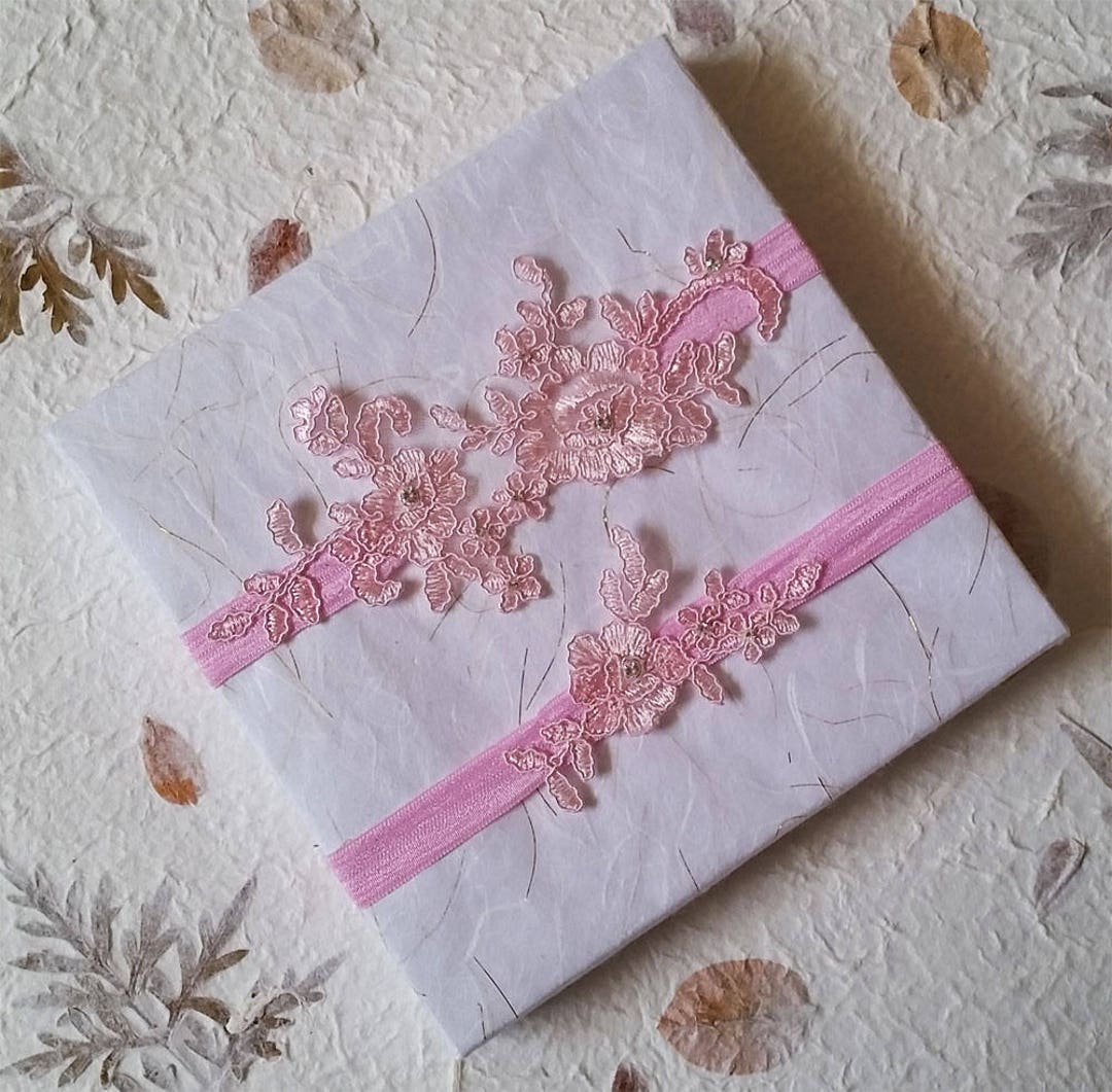 Wedding Pink Garter/pink Garter Bridal/rhinestone Garter/wedding ...