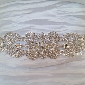 Swarovski Rhinestone Sash,wedding Sash, Wedding Belt, Belt,sash, Bridal ...