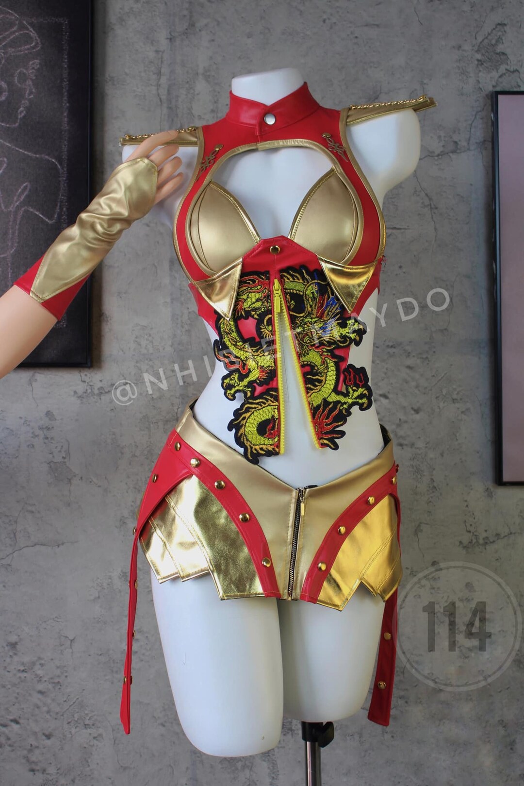 Custom Womens Rave Outfit Cute Handmade Festival Wear Personalized 5531