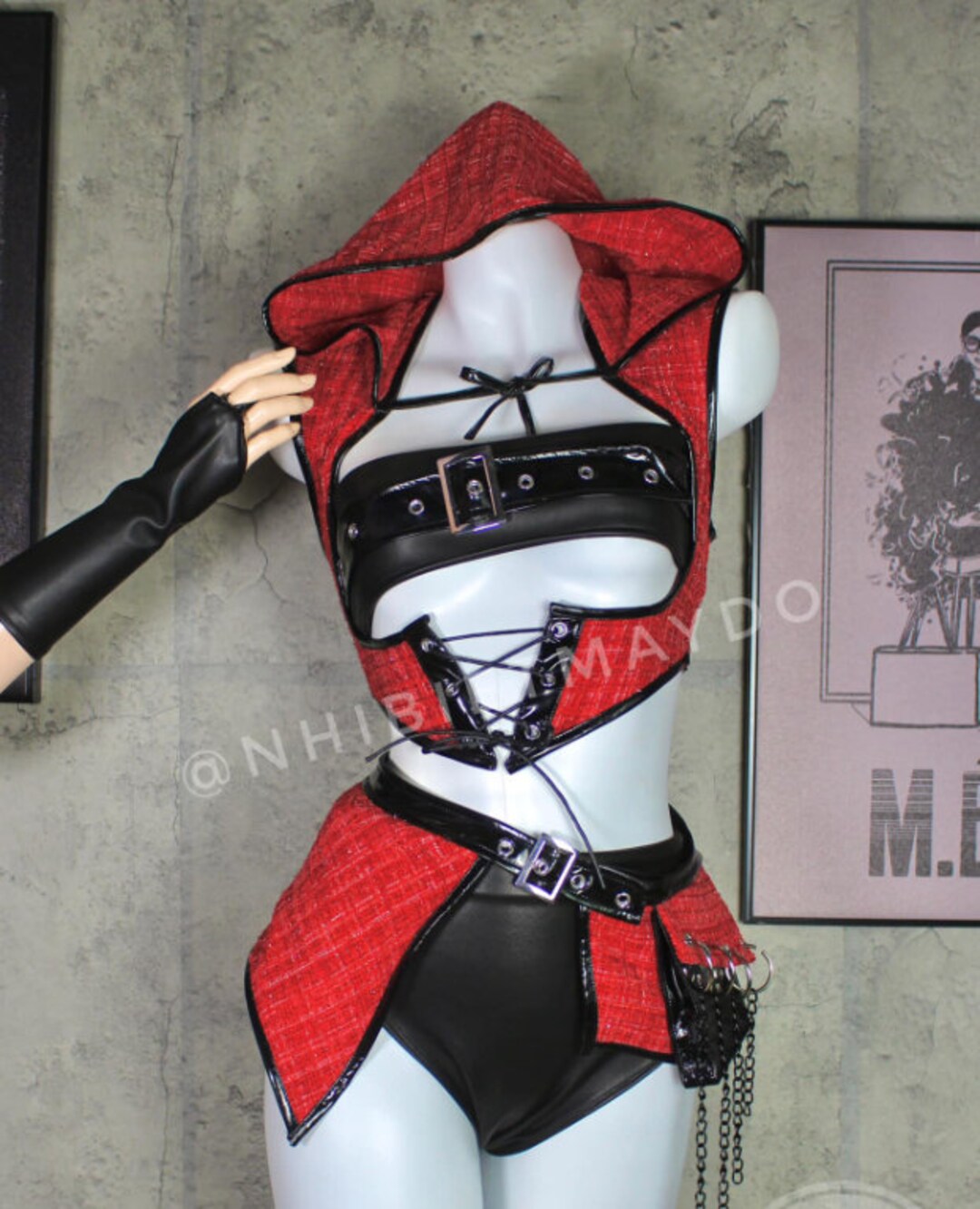 Custom Women's Rave Outfit Cute, Handmade Festival Wear, Personalized ...