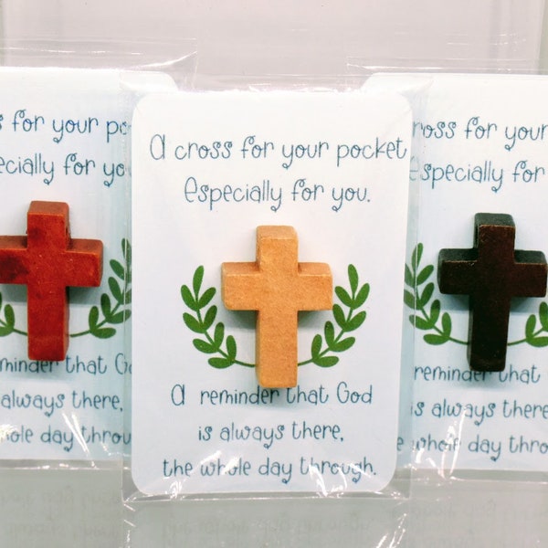 Pocket Prayer Cross - Etsy
