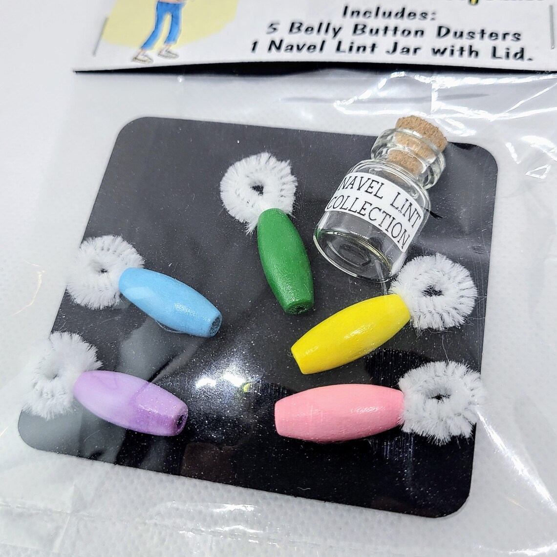 Navel Lint Collection Kit Belly Button Brushes Gag Gifts - Etsy