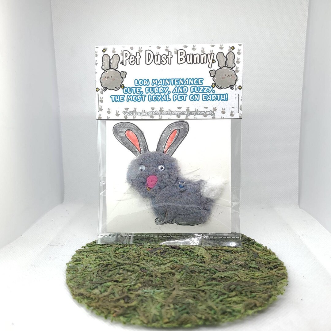 Pet Dust Bunny, Gag Gifts, Prank, Funny Novelty Gifts, Basket Stuffers ...