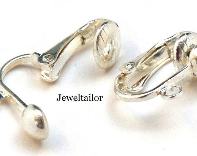 20 Earring Posts With Loops and Butterfly and Stoppers 17 X 8mm ...