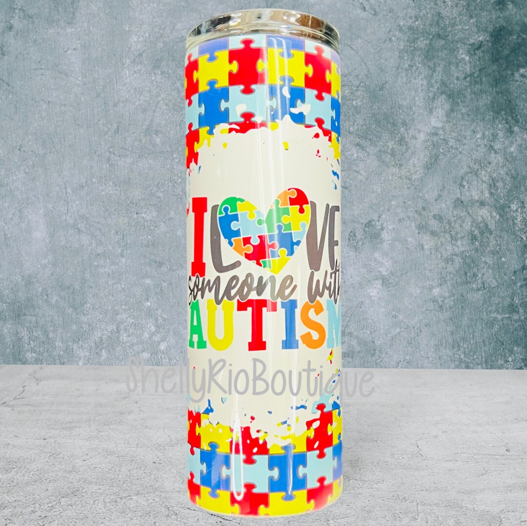 Autism Cup, Autism Tumbler, Autism Awareness - Etsy